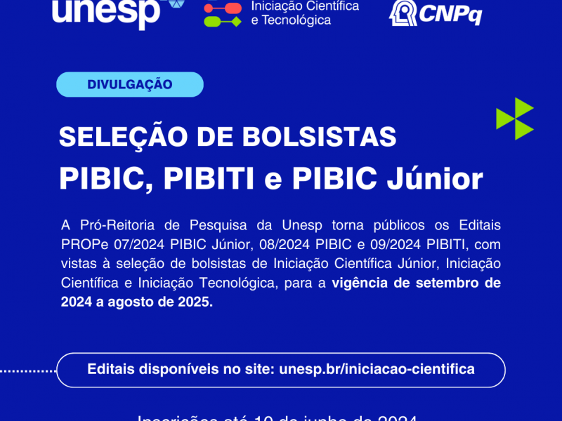 Logotipo Pibic Cnpq